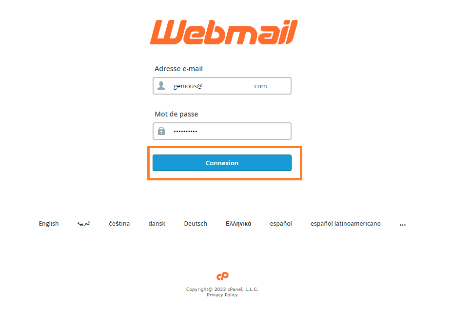 Comment accéder à votre Webmail ? - Base de connaissances - Genious ...